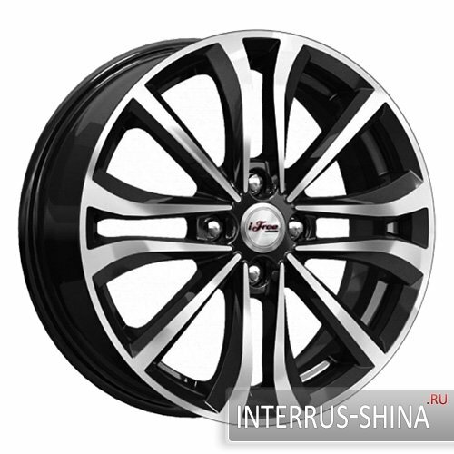 Колесный диск iFree Панган 6x16 4x100 ET45 D54.1 Блэк Джек