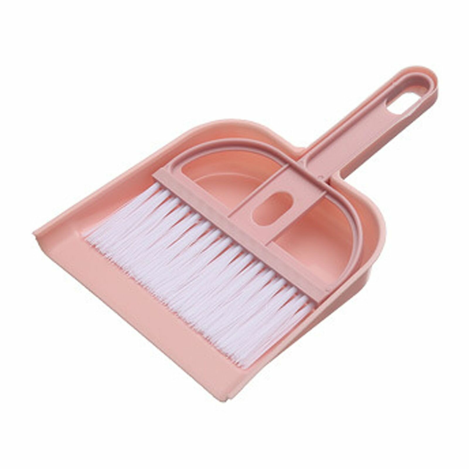 Набор мини-совка и щётки для стола (скандинавский розовый)