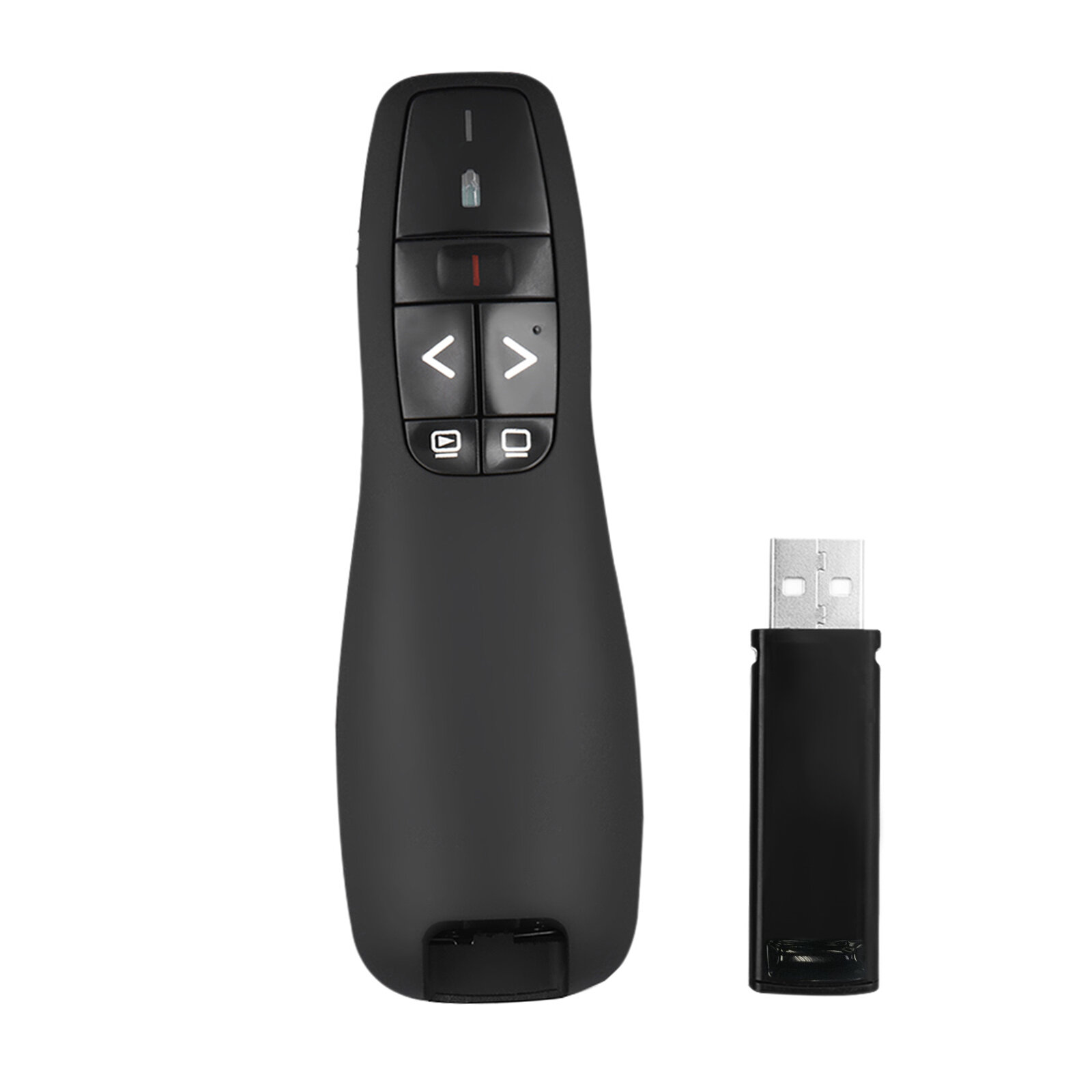 2,4 ГГц Беспроводная USB-презентация Powerpoint PPT Флип-ручка-указатель-кликер Презентатор со встроенным приемником Пульт дистанционного управления с красным светом для учителя-преподавателя Профессор-ученый