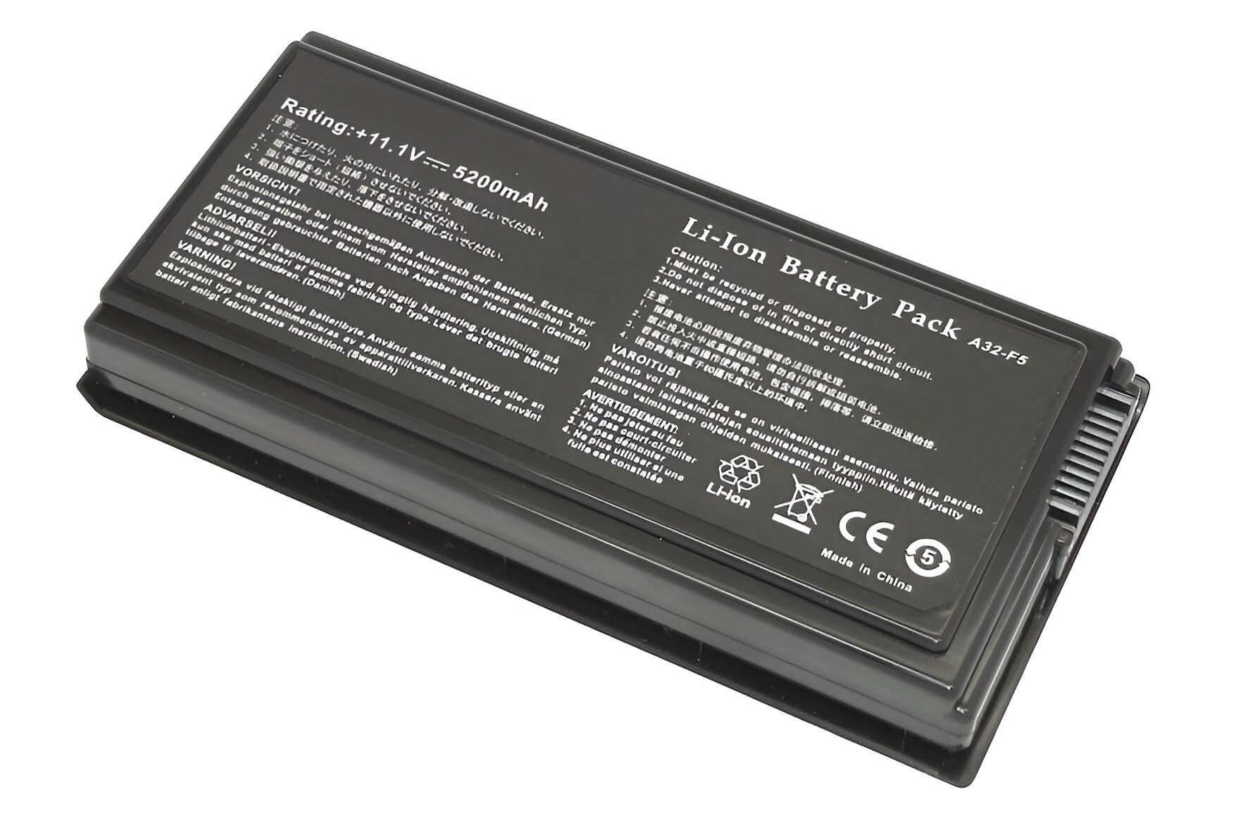 Аккумулятор для Asus F5 X50 X59 (11.1V 5200mAh) OEM p/n: A32-F5