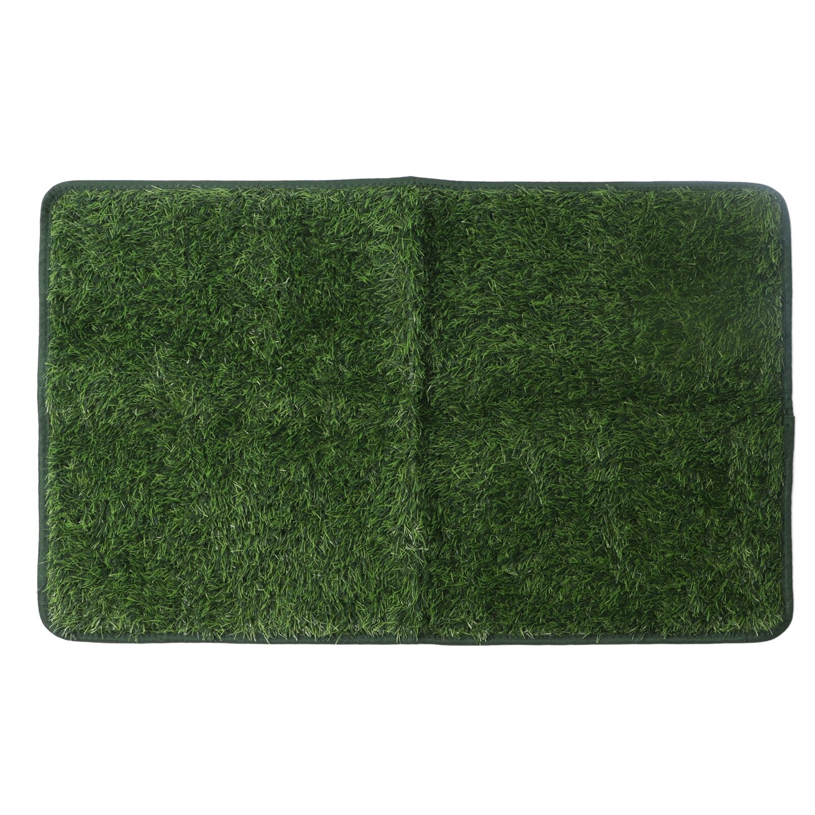 Водонепроницаемый, многоразовый, легко моющийся, портативный лоток для собачьего туалета с искусственной травой для использования в помещении и на открытом воздухе.