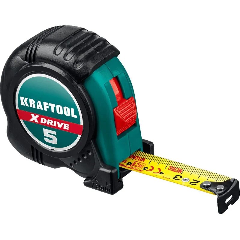 Рулетка KRAFTOOL X-Drive, 5 м х 19 мм (34122-05-19) 2092778 34122-05-19_z02
