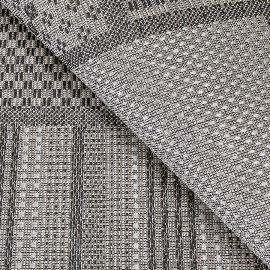 Ковер, Прямой, Серый, Черный, Белый, Современный, Лофт, на пол, в гостиную, спальню, в ассортименте (200 см. на 390 см.)