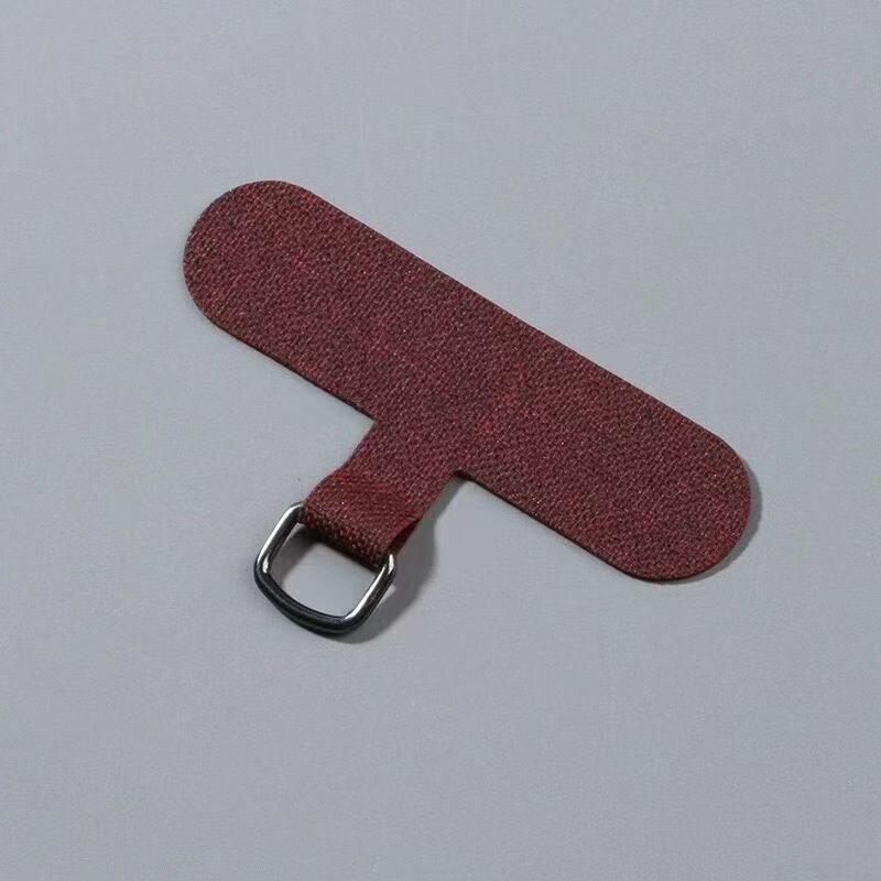 Зажим для шнурка телефона, отверждаемый, с пряжкой, красное вино