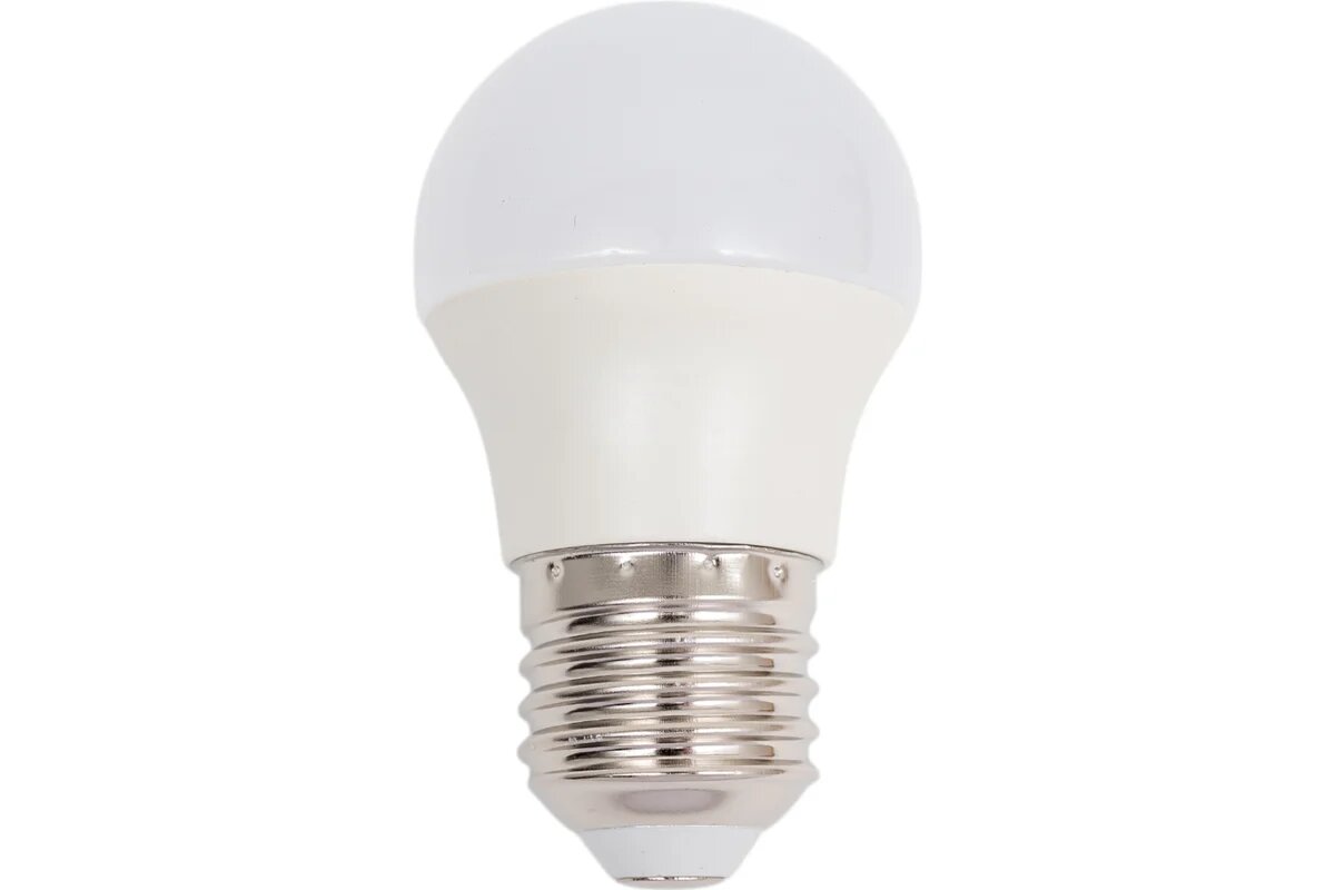 Ecola Light Globe LED 5W G45 220V E27 4000K шаровая лампа 75x45 TF7V50ELC для интерьера