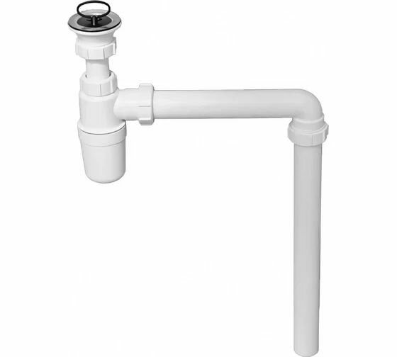 Сифон McAlpine MRSK8 ф 32-40 мм универсальный с трубкой 40 мм