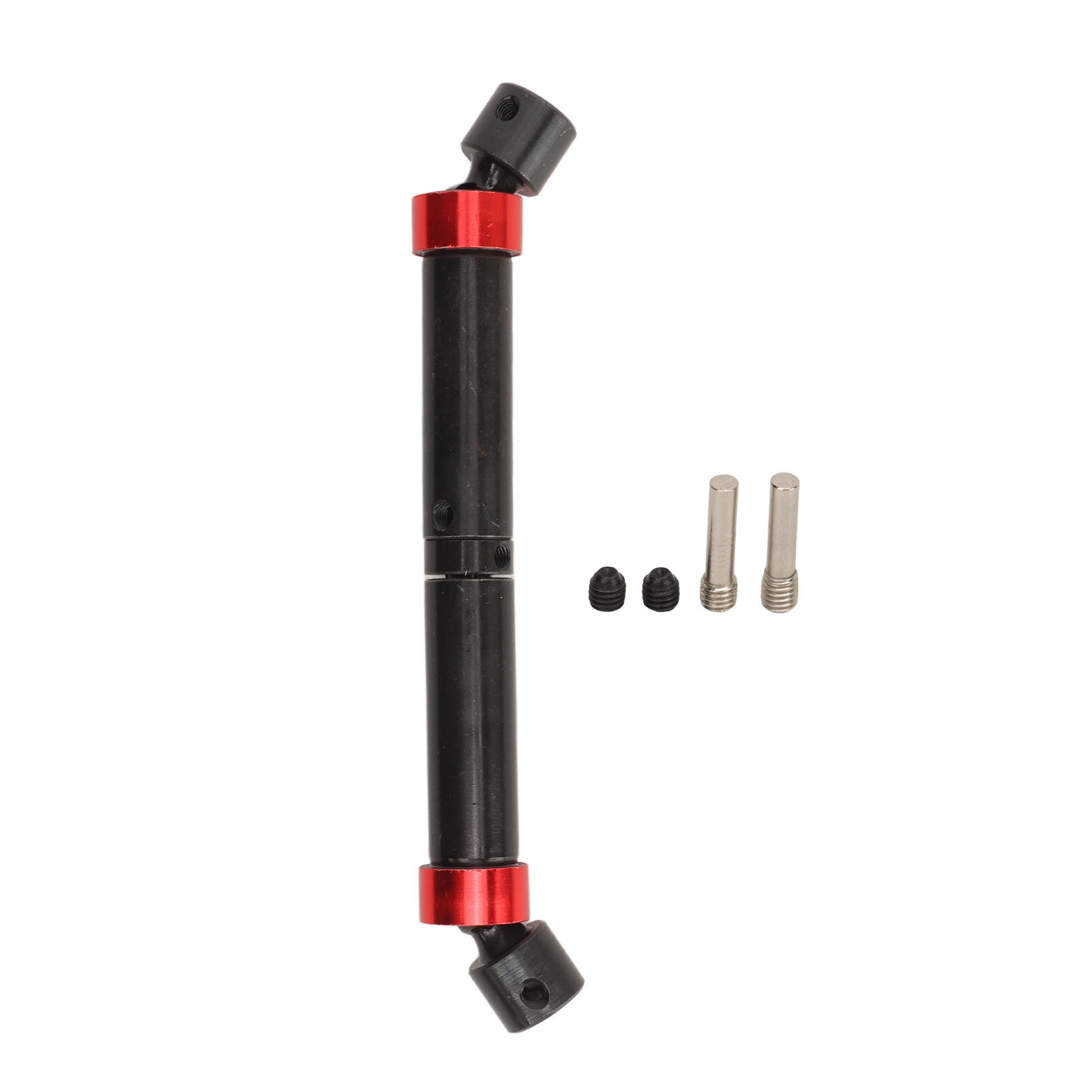 От 110 до 160 мм RC Стальной центральный приводной вал Сверхмощный большой угол передачи RC Центральный приводной вал для автомобиля 1/10 Черный