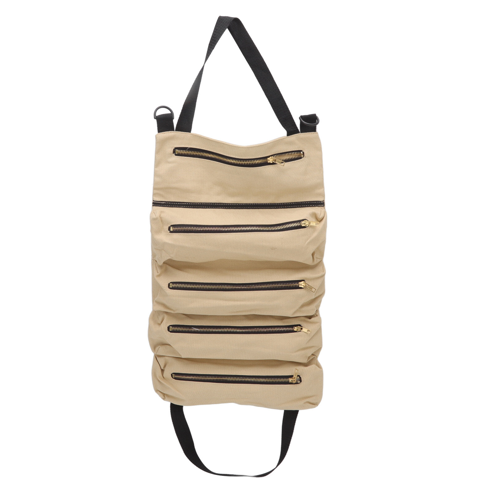 Сумка для хранения инструментов на заднем сиденье автомобиля, холст, садовая складная сумка для инструментов, сумка для плоскогубцев, гаечных ключей, хаки