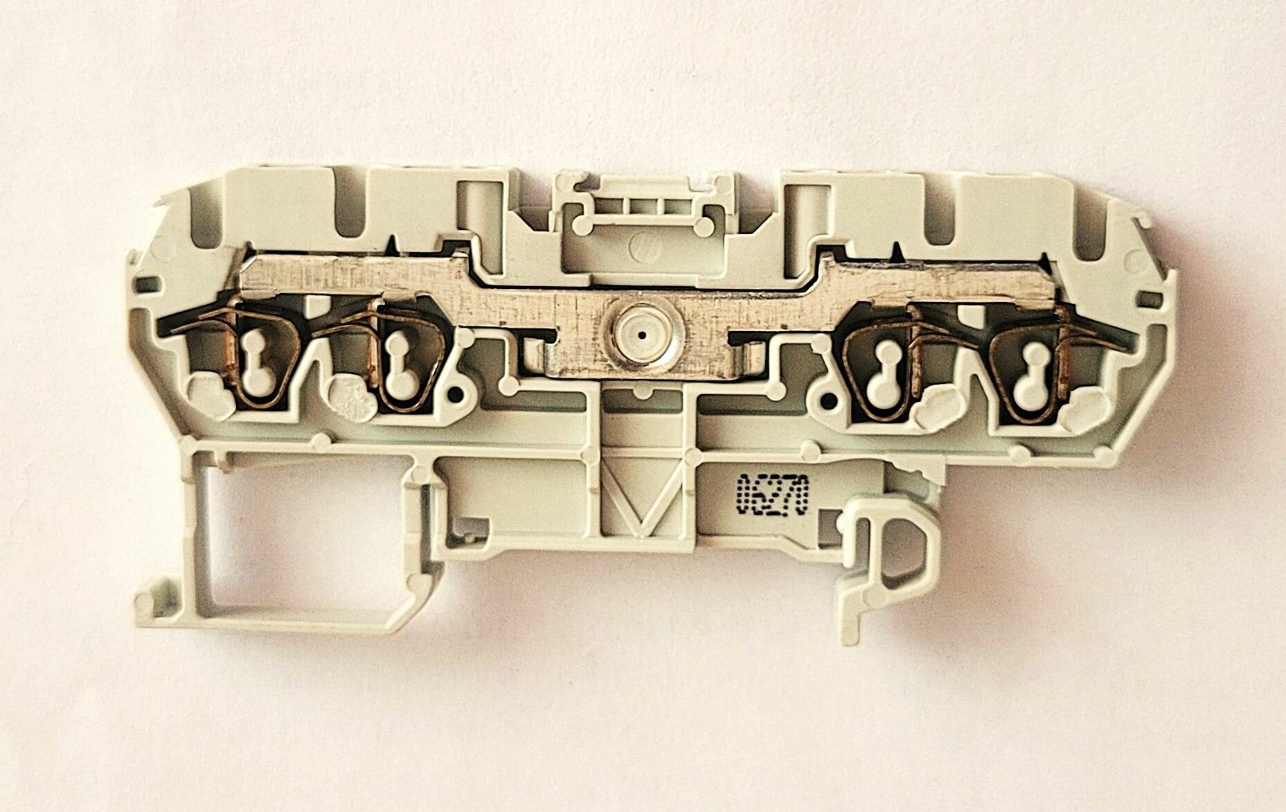 Клемма пружинная 3 шт. D2.5/5.4L 3 2.5 мм2 серая ABB 1SNA290011R2500.