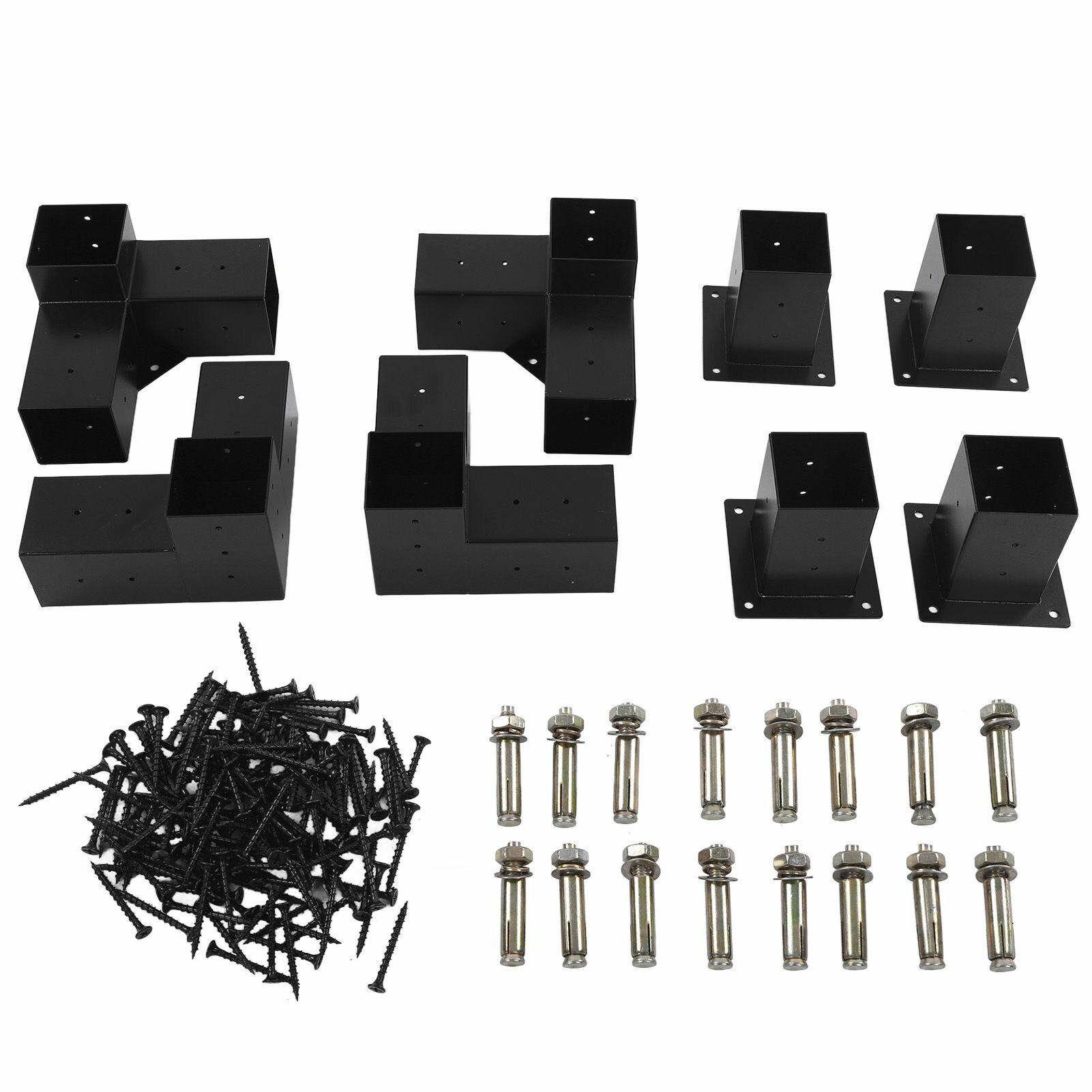 Кронштейн для перголы, стальной, комплект оборудования для деревообработки