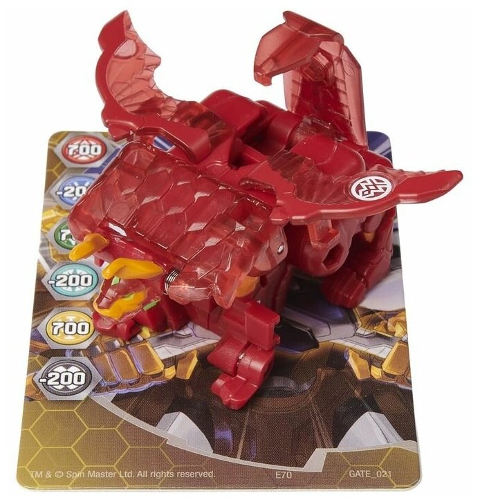 Bakugan Фигурка-трансформер Геоган S3 Manticore Red, 6059850/20129002