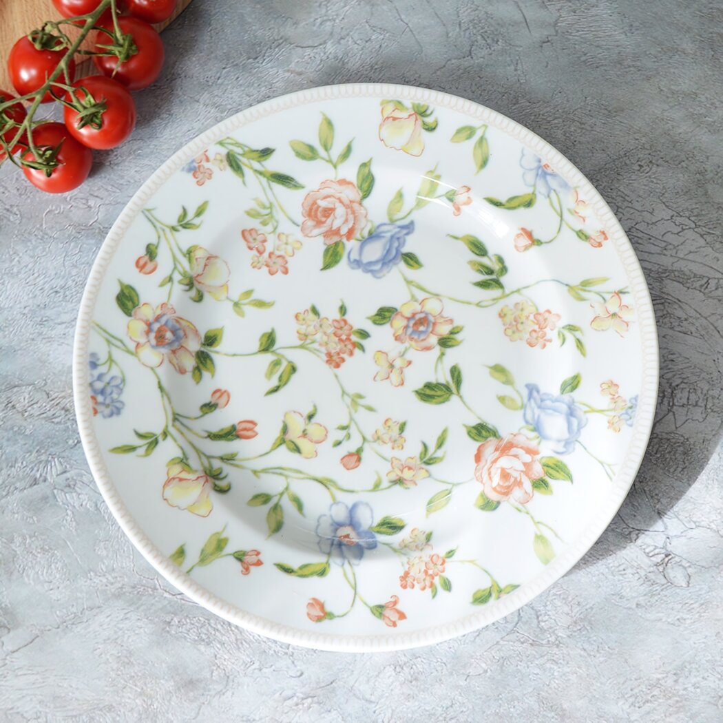 Тарелка Добрушский фарфоровый завод Идиллия Тиффани