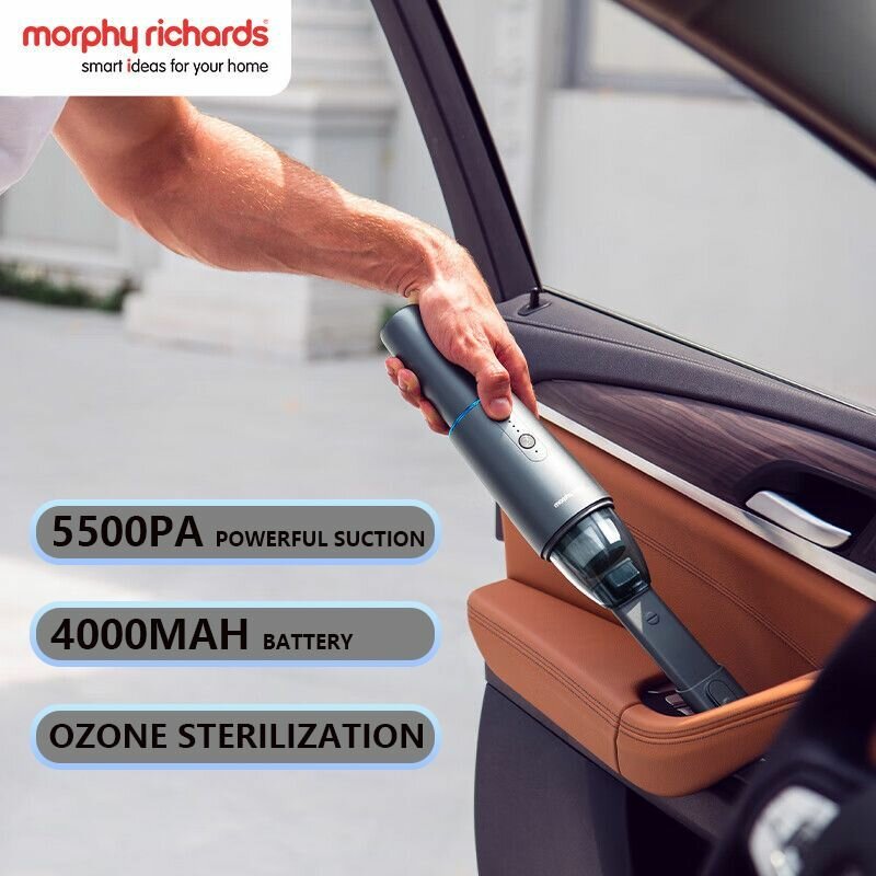 MORPHY RICHARDS Автомобильный пылесос Беспроводной перезаряжаемый ручной пылесос для домашнего офисного дивана MR3936