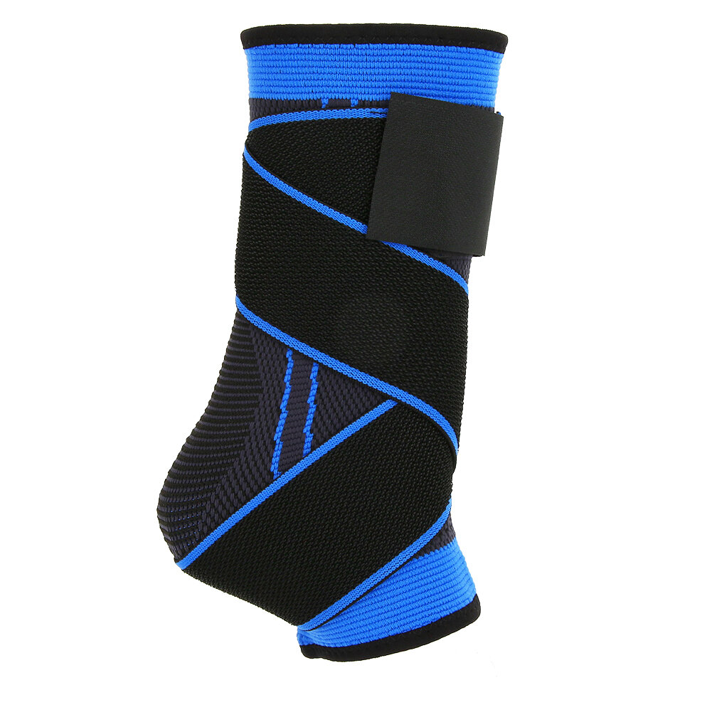 Регулируемый дышащий спортивный бандаж для голеностопного сустава, эластичная поддерживающая повязка для голеностопного сустава размера XL