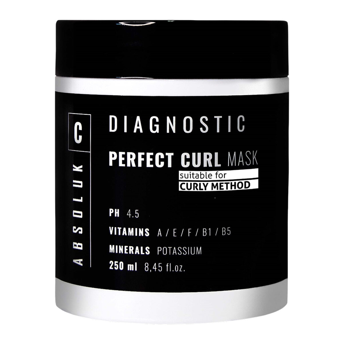 Маска для кудрявых и вьющихся волос Absoluk Diagnostic Perfect Curl Mask, 250 мл