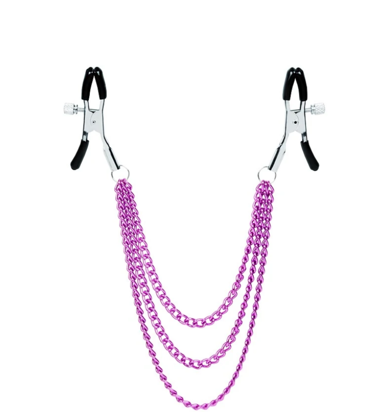 Зажимы на соски "Notabu" NTB-80692, с цепочкой, влагостойкие