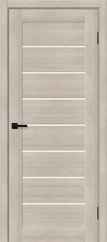 BRAVO Межкомнатная дверь 190*55, Браво-22, Cappuccino Melinga / Magic Fog , Эко Шпон 190*55 Cappuccino Melinga