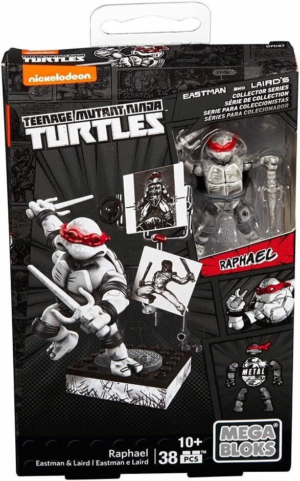Mega Bloks/Teenage Mutant Ninja Turtles -Рафаэль, черно-белая коллекция