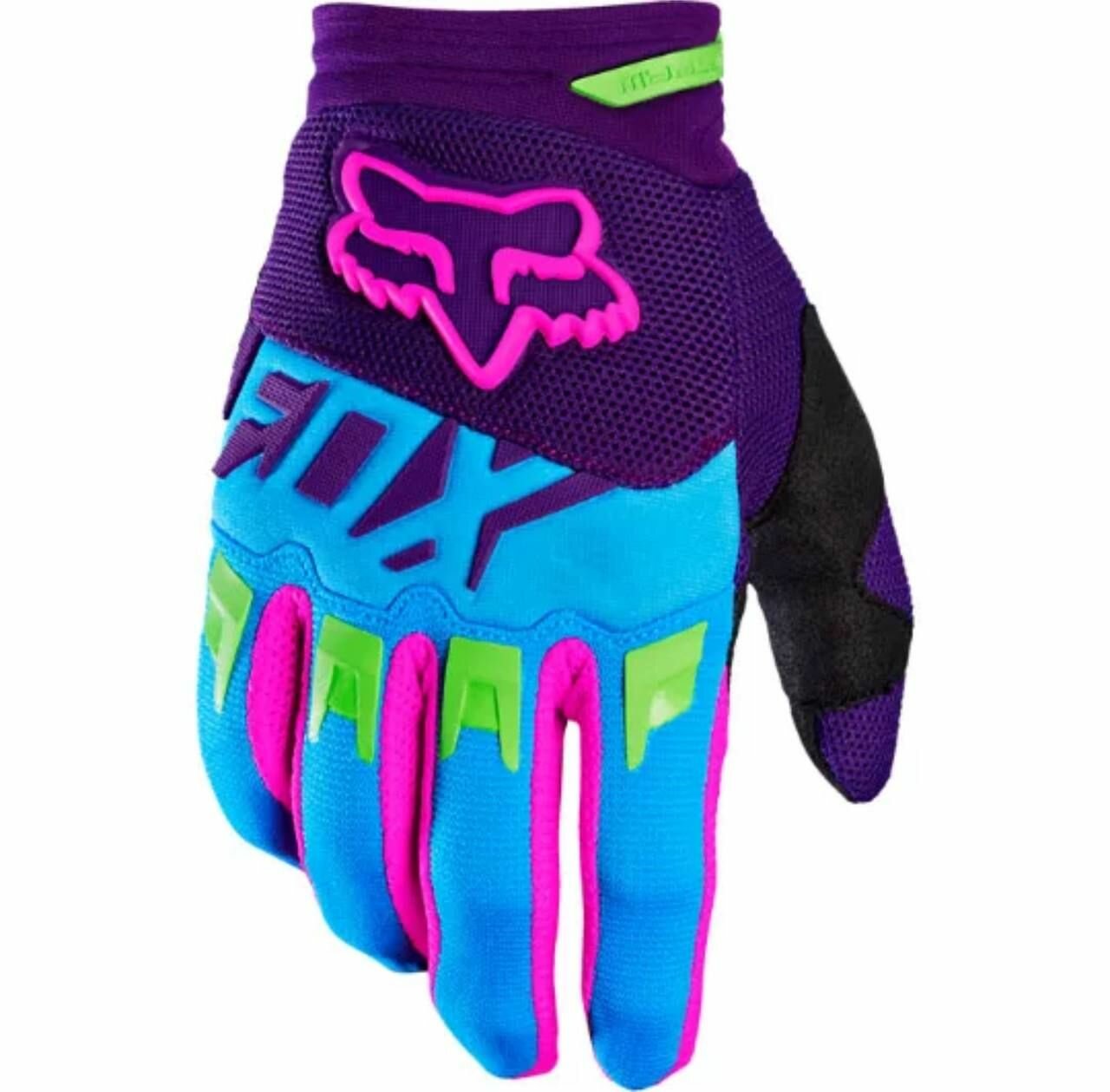 Мотоперчатки, размер: S, цвет: фиолетовый