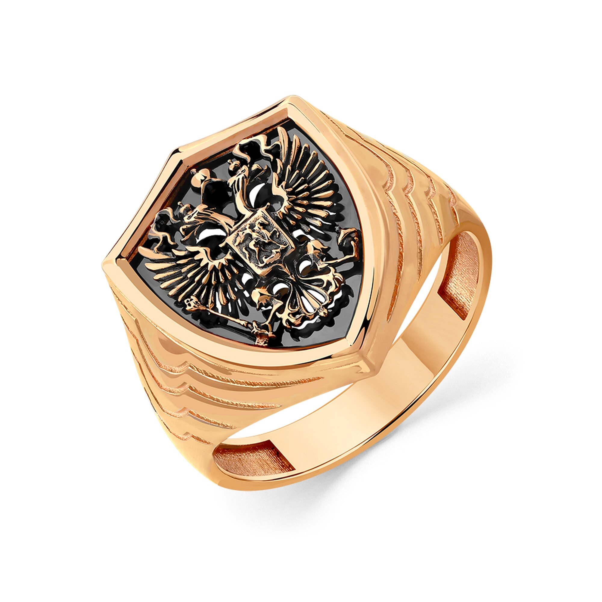 Печатка, красное золото, 585 проба