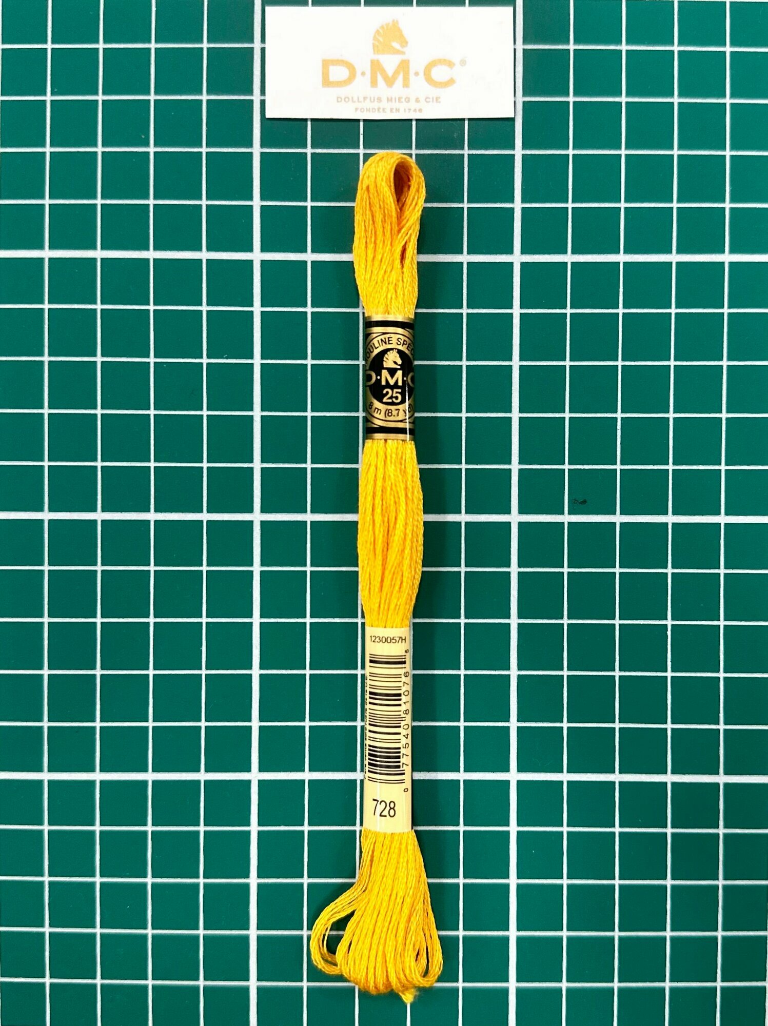 DMC, col: 728, Мулине