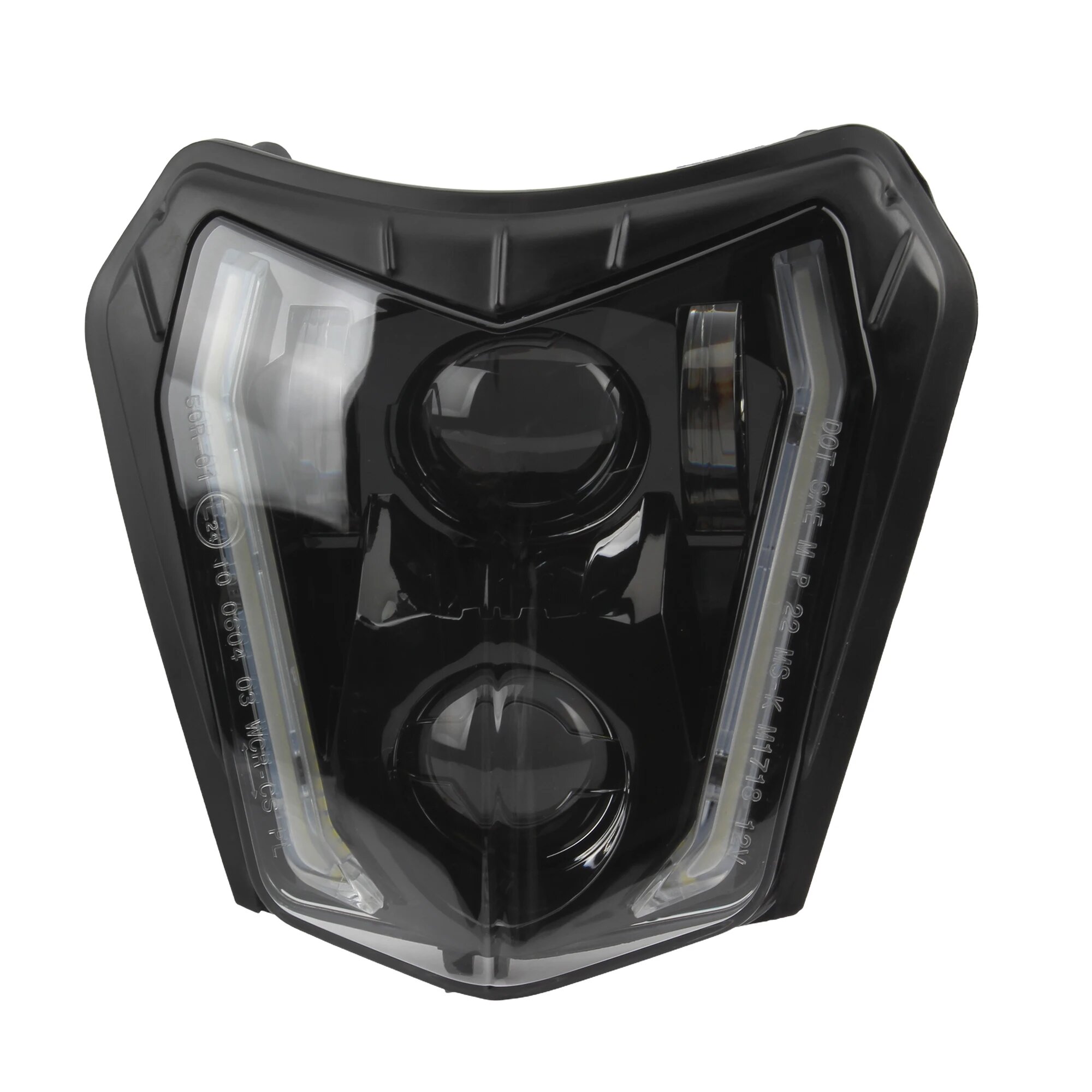 Светодиодные Фары Для Мотоциклов Supermoto Для KTM EXC XCW XCF 125 250 300 350 450 530, Дневные Ходовые Огни (DRL)