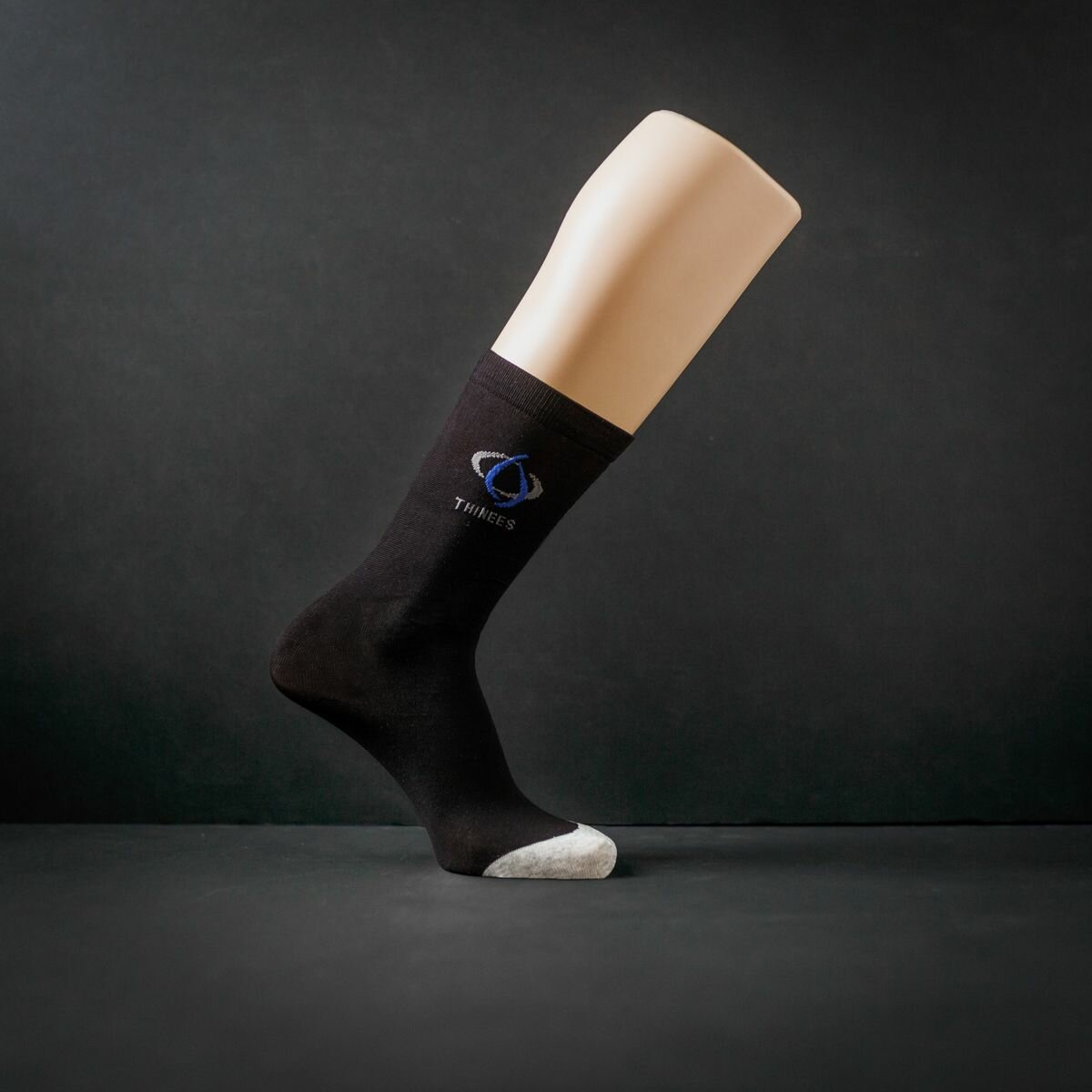 Ультратонкие носки для коньков, Thinees, Short, Black