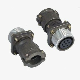 ШР28ПК7НГ9 розетка приборная (блочная) с прямым патрубком для неэкранированного кабеля