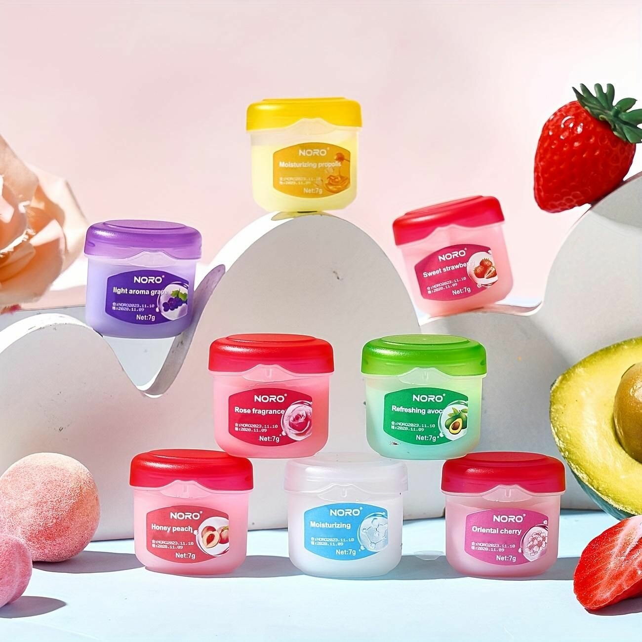 Набор Увлажняющих Масок Для Губ Для Мужчин И Женщин, Маска Для Ухода За Губами, Глубокое Увлажнение