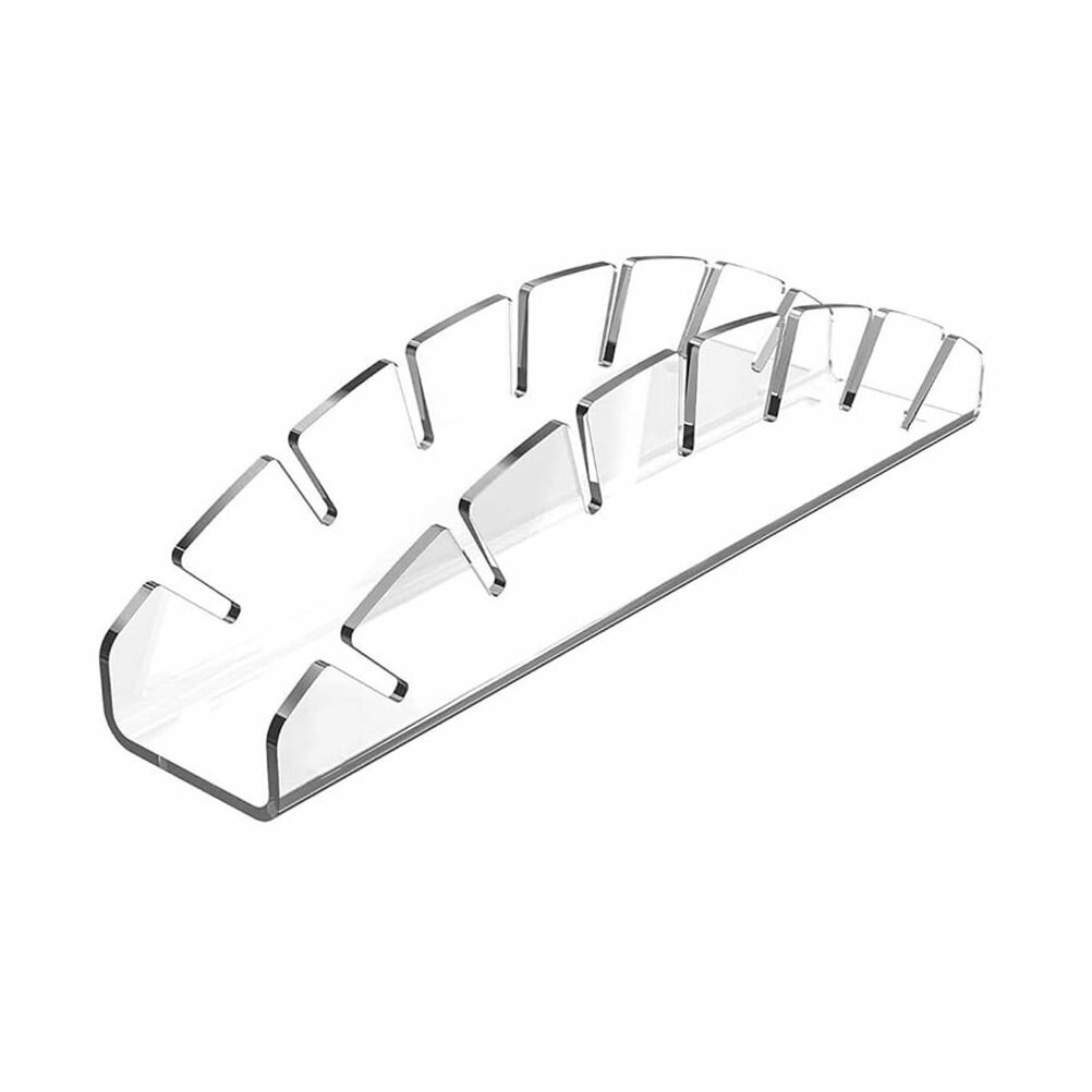 Модная стойка для хранения головных уборов из акрила размером 28,00 8,60 7,20 см