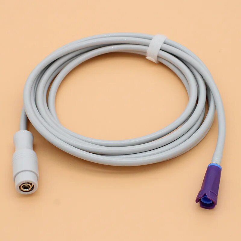 TPU однотрубный шланг для мониторов Drager/Siemens NH12-08 белый