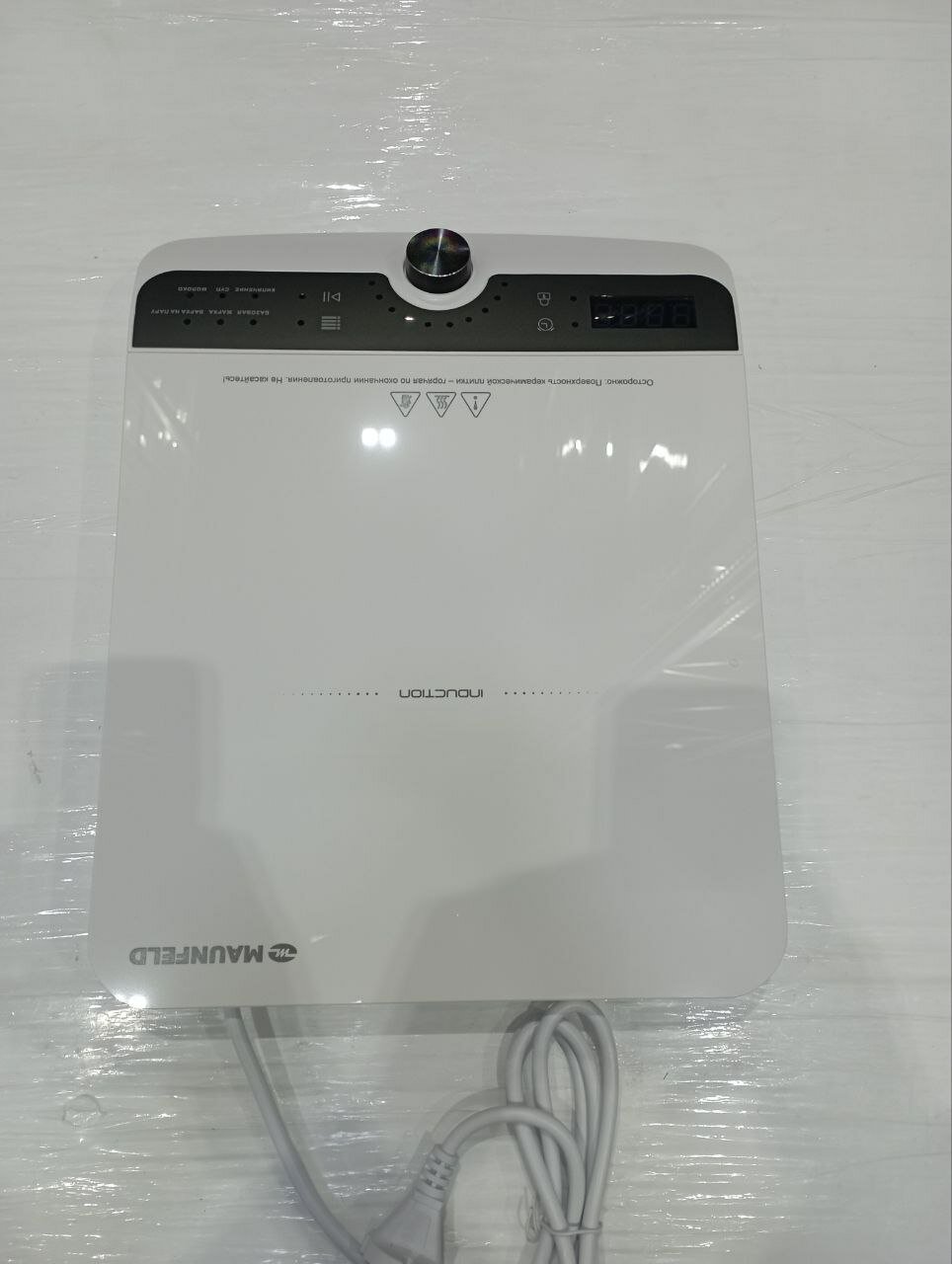 Электрическая индукционная плитка MAUNFELD EVI.M291-WH