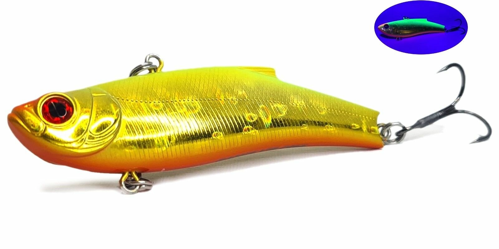 Воблер BassDay Range Vib 70ES ORC (15гр.) #rd-288