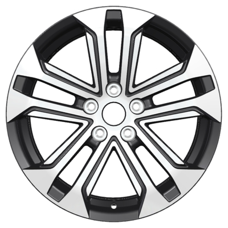 Диск колесный Khomen Wheels KHW1803 (Kodiaq-Tiguan) 7,0x18 5x112 Dia57.1 ET43 цвет Black-FP