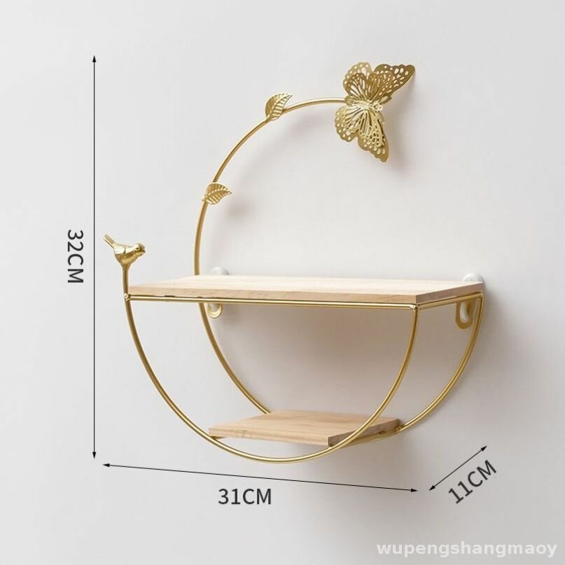 Полка Настенная Прямая, 11х11х32 см, 1 шт. Anderlen