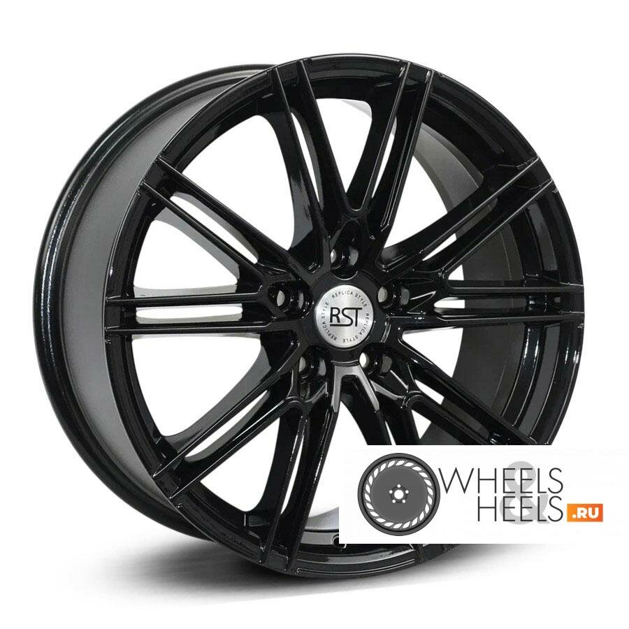 RST R168 18x8 5x114.3 et50 dia60.1 Черный глянцевый