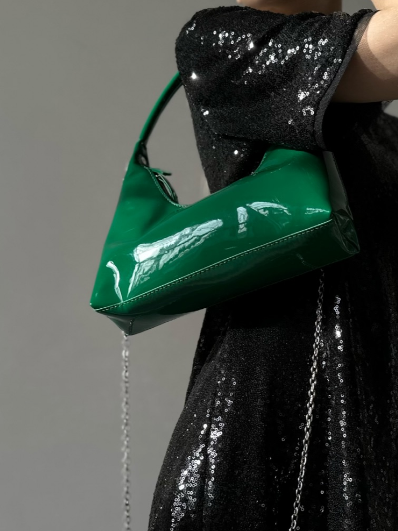 Сумка хобо Cosmic cobalt