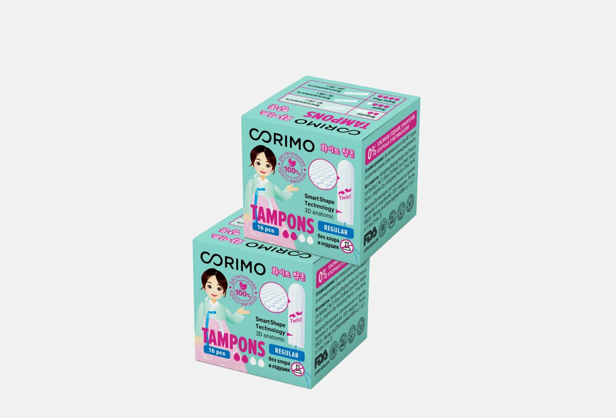 Тампоны CORIMO Regular