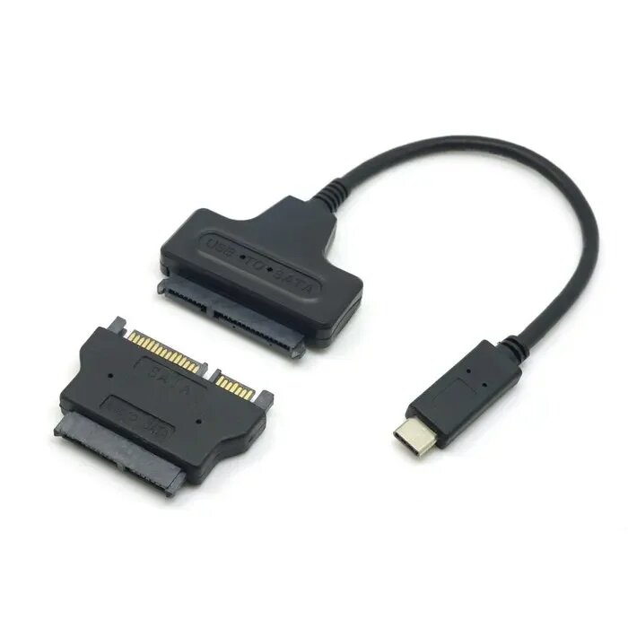 1 комплект адаптера USB 3.1 типа C к SATA 22Pin и SATA к 16-контактному разъему Micro SATA для драйвера жесткого диска 1,8 дюйма 2,5 дюйма