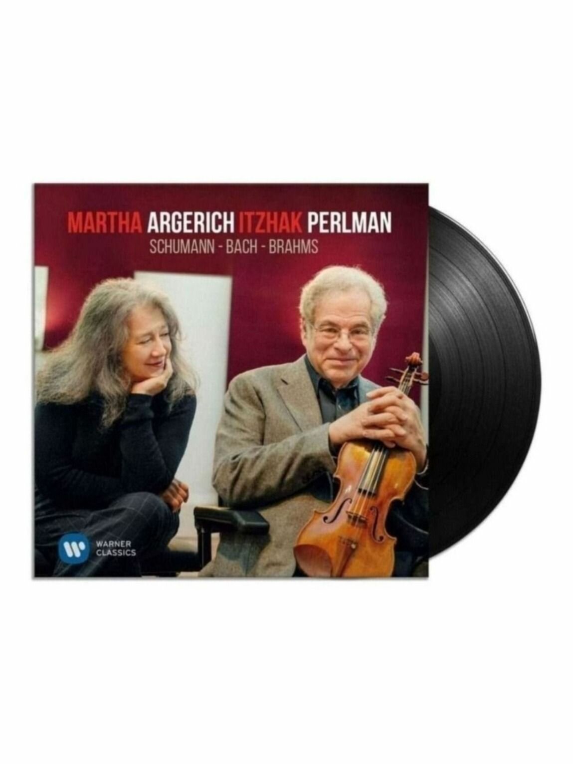 Виниловая пластинка Martha Argerich, Itzhak Perlman - Schumann, Bach, Brahms Still Sealed,