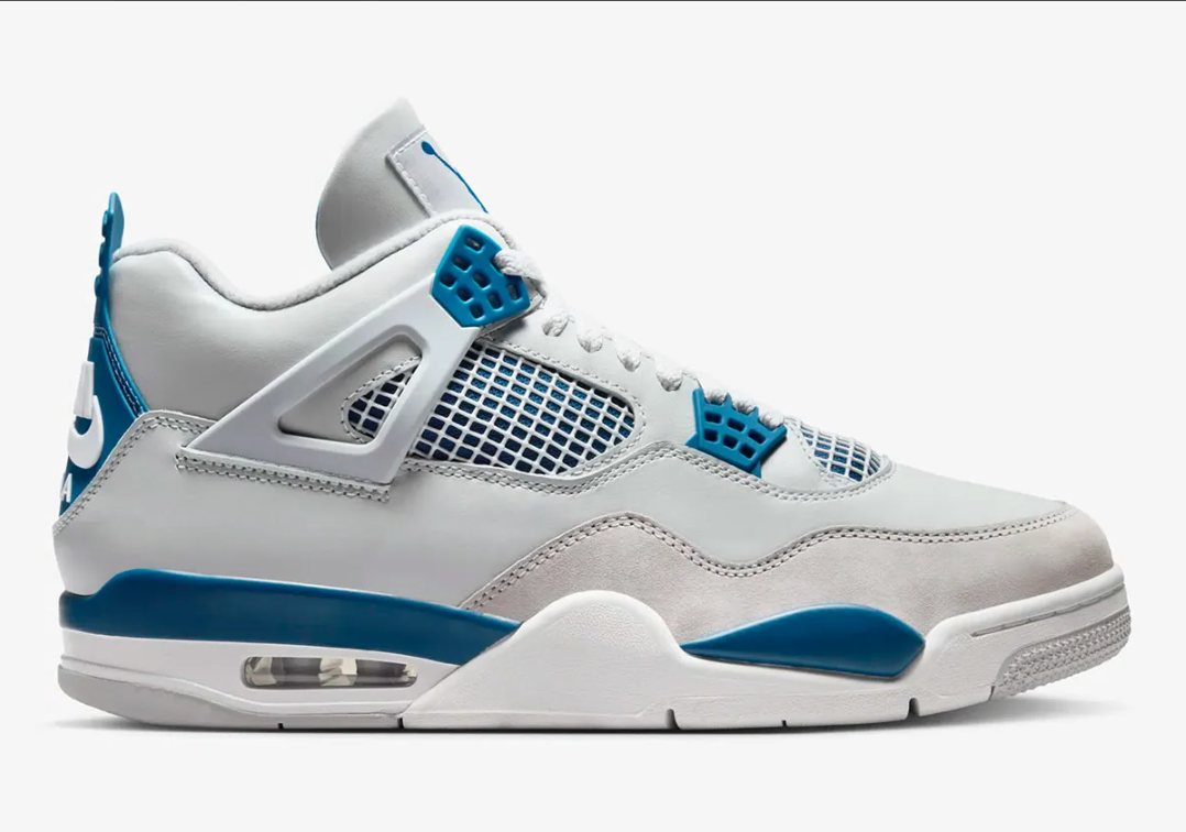 Кроссовки Air Jordan 4 White Thunder GS