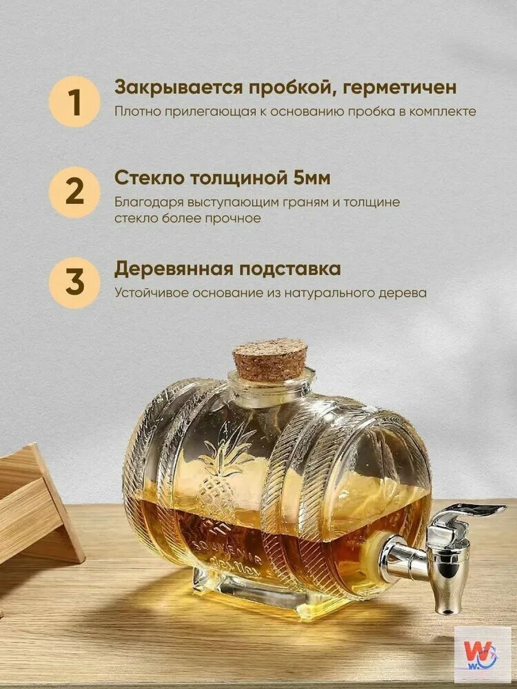 Диспенсер для напитков, 2 л — фото 1
