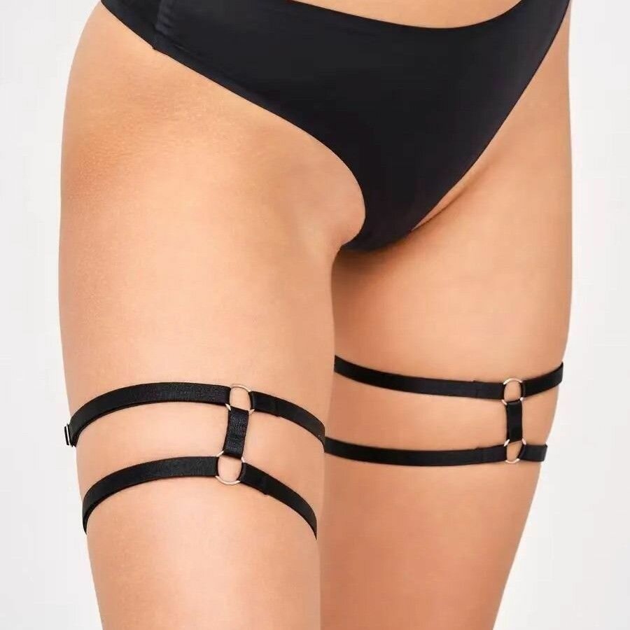 Подвязки на ногу с бантиком Психея