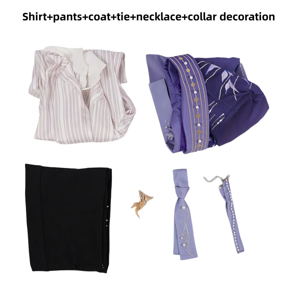 Мужской косплей костюм Рафэль из игры Love and Deepspace L, suit