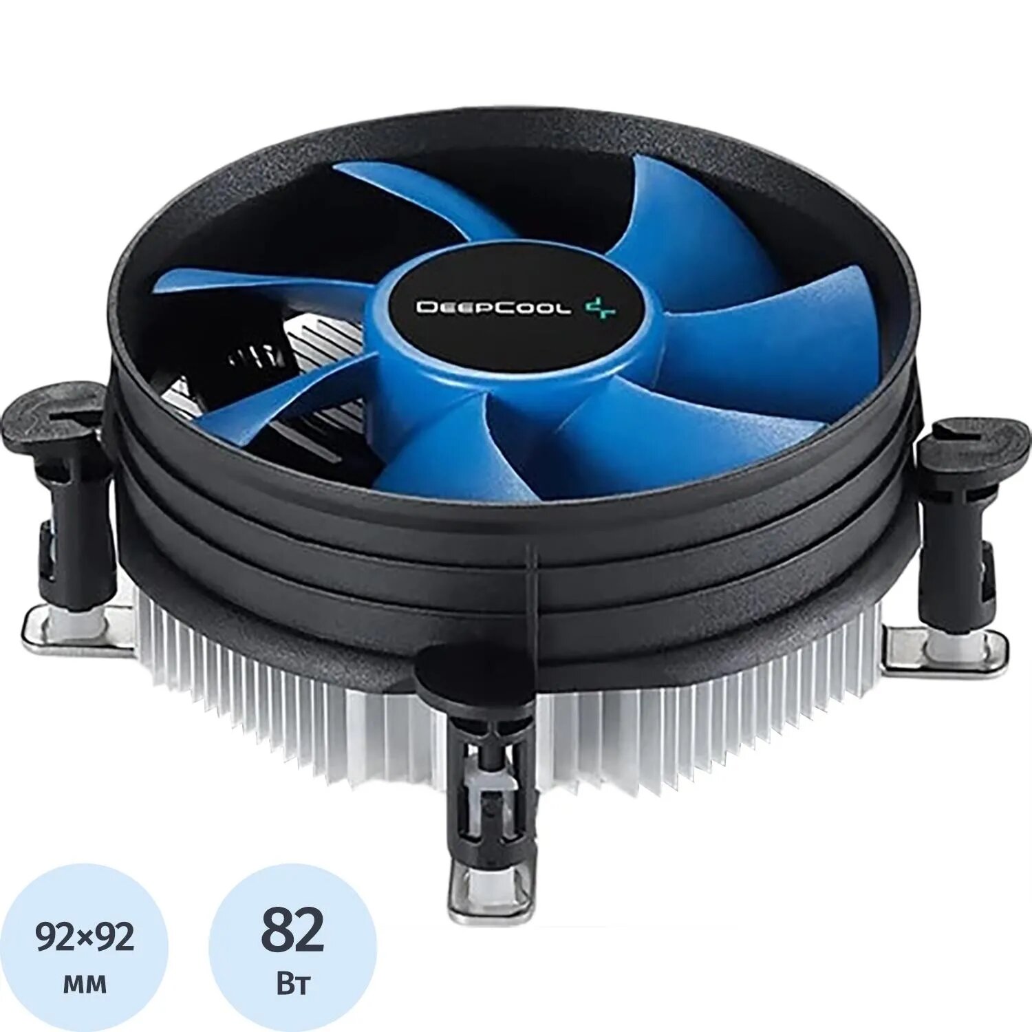 Комплект 8 штук, Кулер DEEPCOOL THETA 9 LGA1200/115X (TDP 65W, Fan 92мм) Color BOX