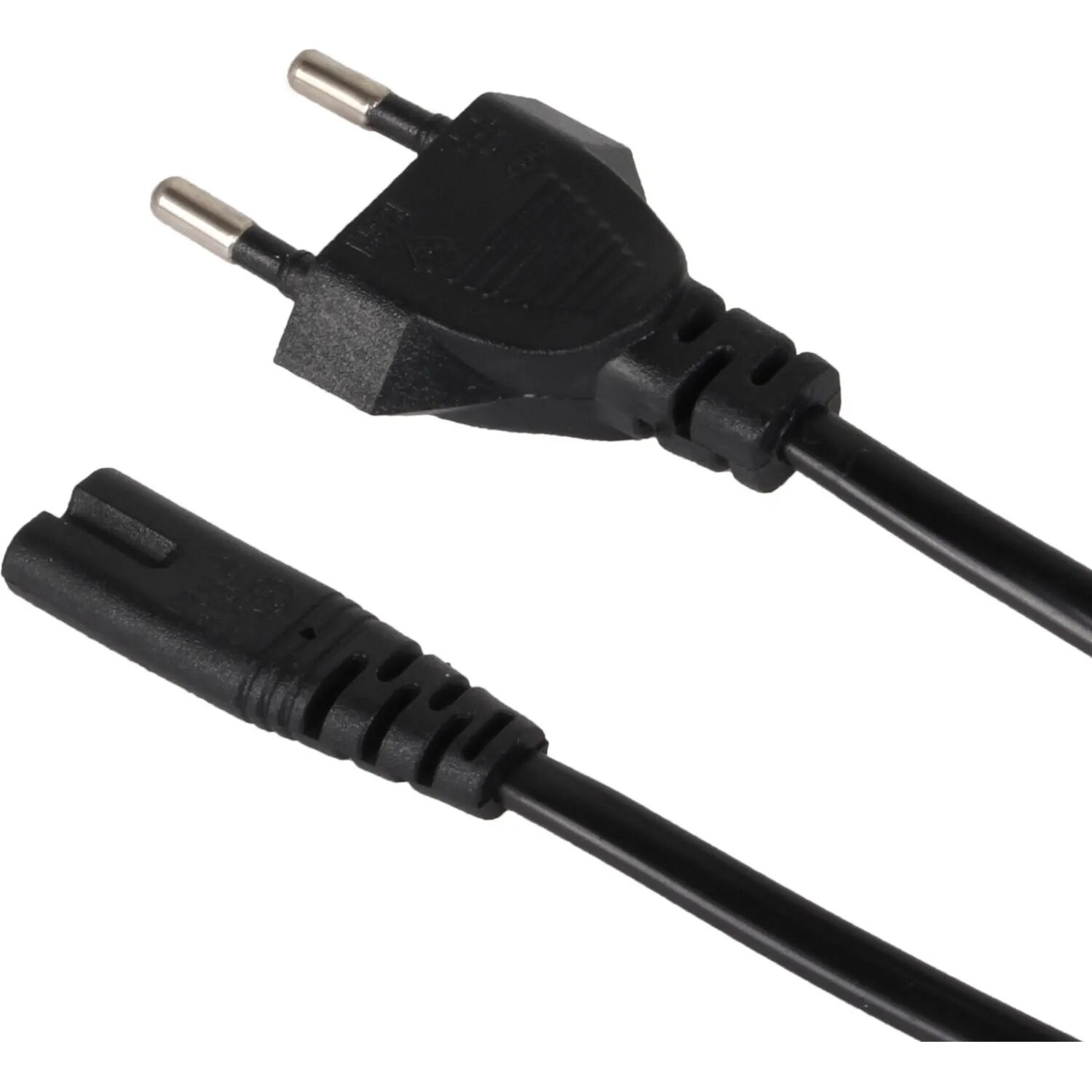 Кабель для аудио-видео IEC-320-C7, 2-pin 1.8m , черный, iOpen