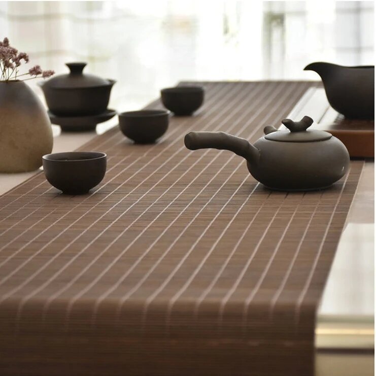 Дорожка для стола из бамбука Goghvinci 25 120cm, coffee