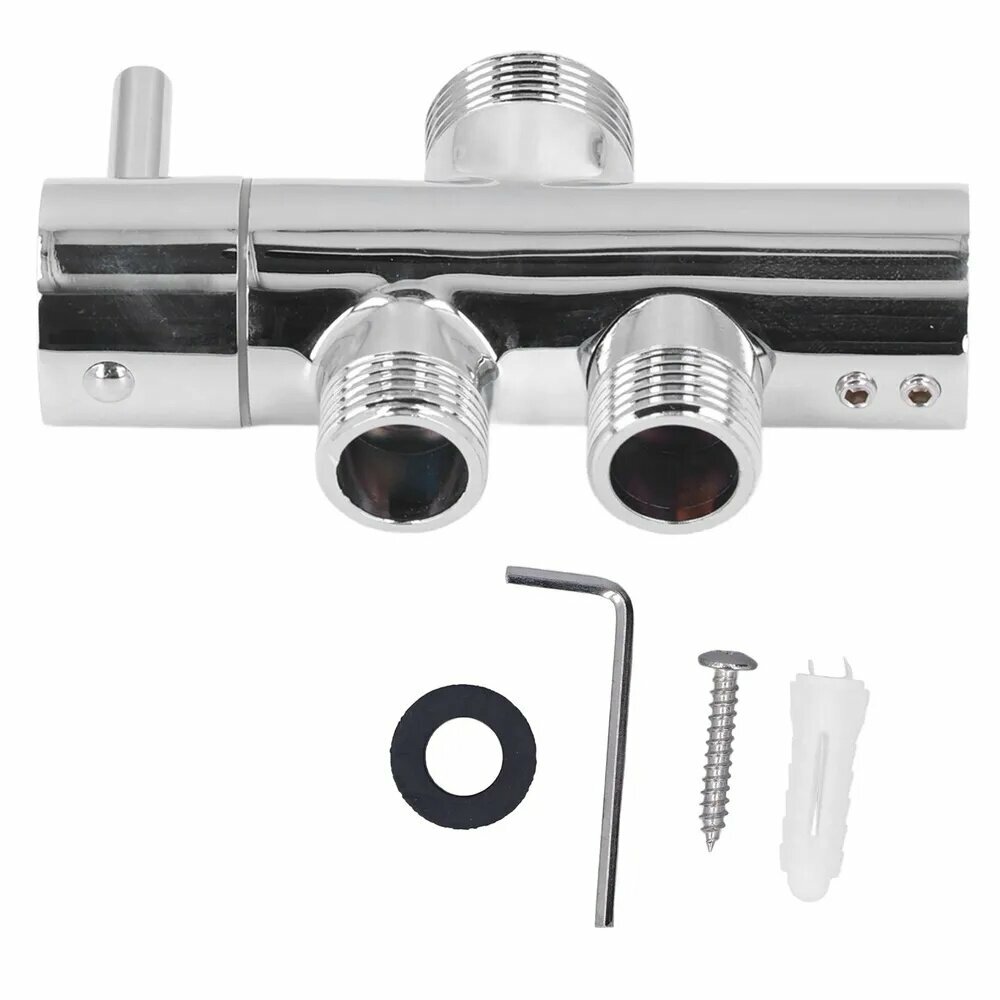 От G3/4 до G1/2 переключатель для душевого рычага, герметичный тройник, латунный распределительный клапан для душа для ванной комнаты