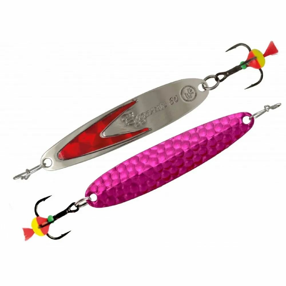 Блесна Eco Pro Судачья 60 10гр красн. флекс Pb/SRF