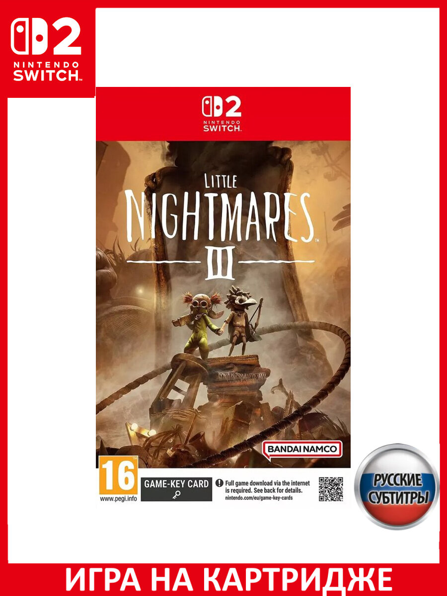Little Nightmares 3 (III) (Game-Key Card) Русская Версия (Switch 2)